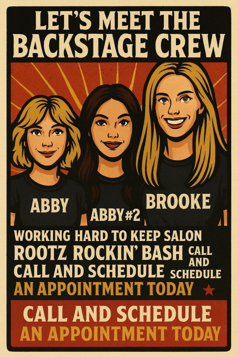 Welcome to the World of Rock Tour – Salon Rootz Style! – Salon Rootz